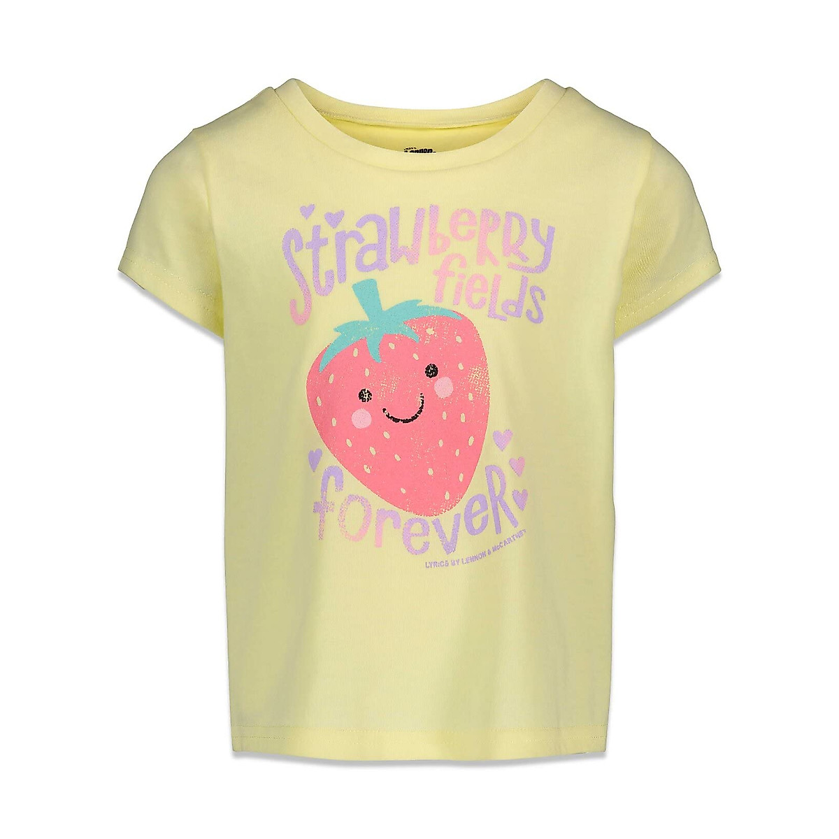 Lyrics by Lennon and McCartney Lennon & McCartney Infant Baby Girls 5 Pack T-Shirts The Beatles 18 Months