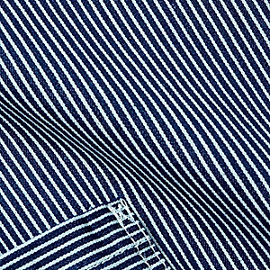 Chef Works Unisex Portland Chefs Bib Apron, Indigo Blue, One Size