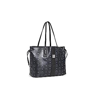 MCM Women's Shopper Tote, Black, One Size