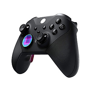 Metal Thumbsticks Replacement Parts for Xbox One Elite Controller Series 2, Accessory Kits for Xbox Series 2 Core, Includes 6 Magnetic Swap Joysticks, 4 Paddles, 2 D-Pads, 1 Adjustment Tool(Gold-2)