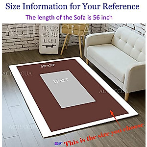 ACIIUCCUA Gaming Rugs for Teen Boys Video Game Modern Gamer Life Area Rug Black Sofa Floor Polyester Mat for Leisure/Living Room/Bedroom/Bath/Gaming Room Home Decor
