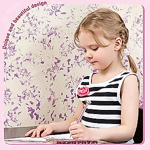 BESARME 12 Pcs Pink Ballpoint Pens Set, Pink Gifts for Women Crystal Diamond Pens Retractable Glitter Fancy Pens for Journaling Offices Schools Wedding Home Stationery Supplies Mother's Day Gift