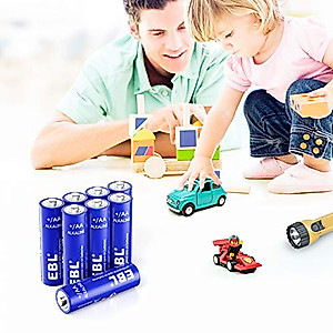 EBL AA Batteries 28 Pack, High Capacity 1.5V Double A Power Batteries Long Lasting Alkaline AA Battery Leak Proof Design