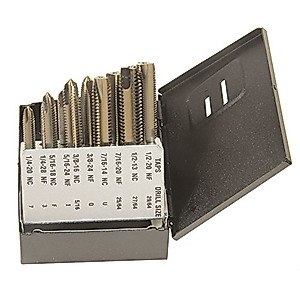 Viking Drill and Tool 61610 SP-10T Type 20-UB Spiral Point Plug Style Magnum Super Premium Tap Set