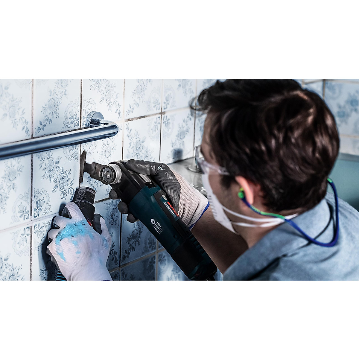 Bosch Professional 10x Expert Corner Blade MATI 68 RD4 Multitool Blades (for Mortar, Length 30 mm, Width 68 mm, Accessories Multitool)