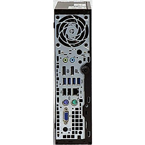 HP Elite 8300 Ultra Slim High Performance Business Desktop Computer, Intel Quad Core i7-3770s 3.1Ghz CPU, 8GB DDR3 RAM, 240GB SSD, DVD, VGA USB 3.0, Windows 10 Professional (Renewed)