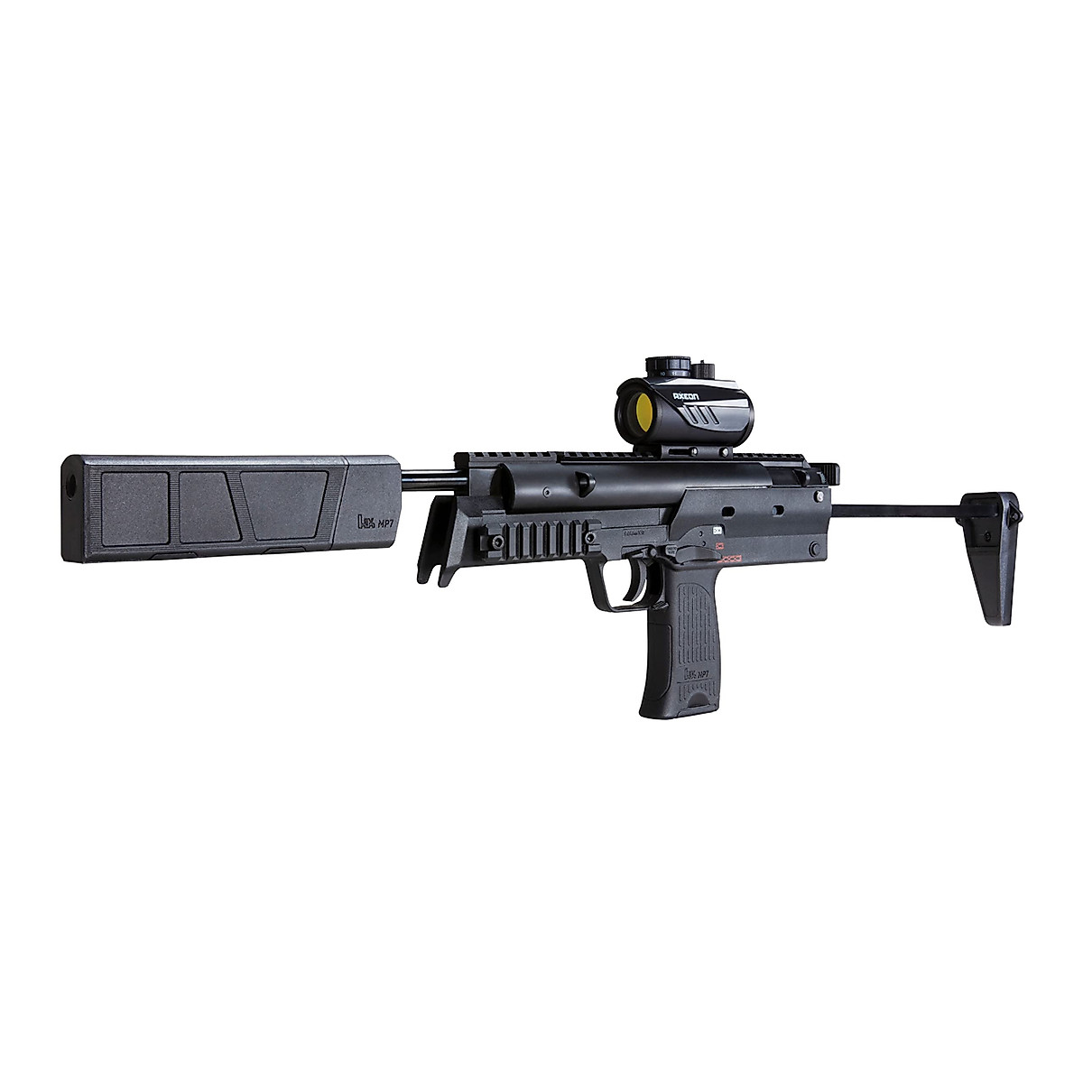 Umarex HK Heckler & Koch MP7 .177 Caliber Pellet Gun Air Rifle, Black