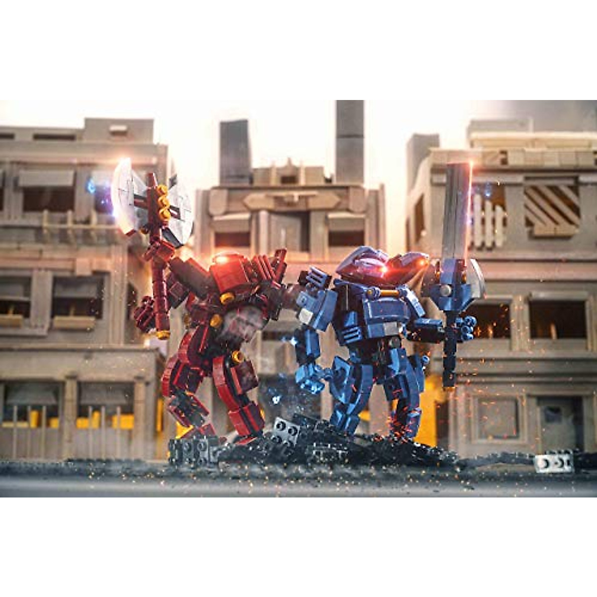 MyBuild Mecha Frame Keiji 2 and Rita 2 Construction Figures Building Toys