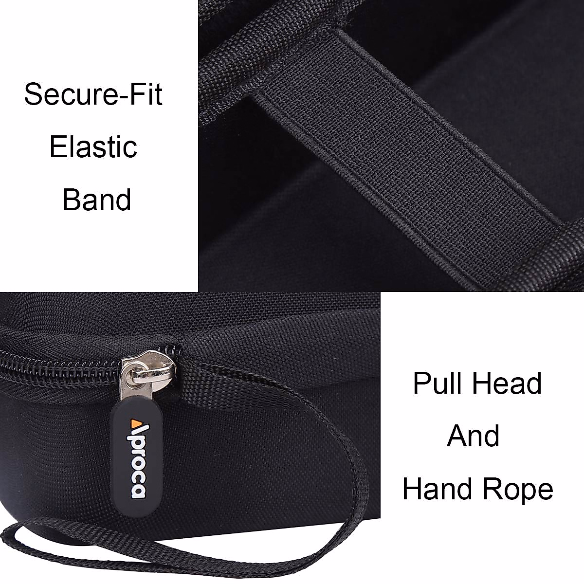 Aproca Hard Storage Travel Case, for Panasonic Cordless Men's Beard Trimmer ER-GB42-K ER-SB40-K/Remington MB4700 Beard Trimmer