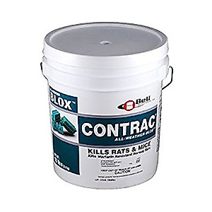 18 LB Contrac Blox Rodent Control Rodenticide Kills Mice & Rats