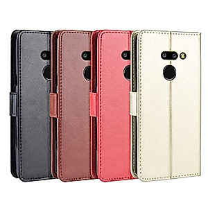 Aipyy LG V20 Mini Black Protection Wallet Case, [Card Slots] PU Leather Wallet Case Magnetic Stand Flip Case with Wrist Starp Cover for LG V20 Mini Black