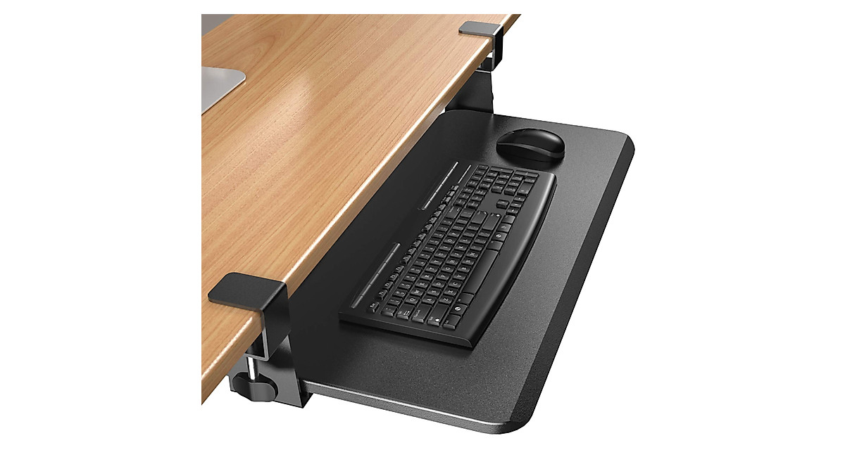 ErGear Ergonomic Keyboard Tray Under Desk – Large Slide-Out Mouse Holder