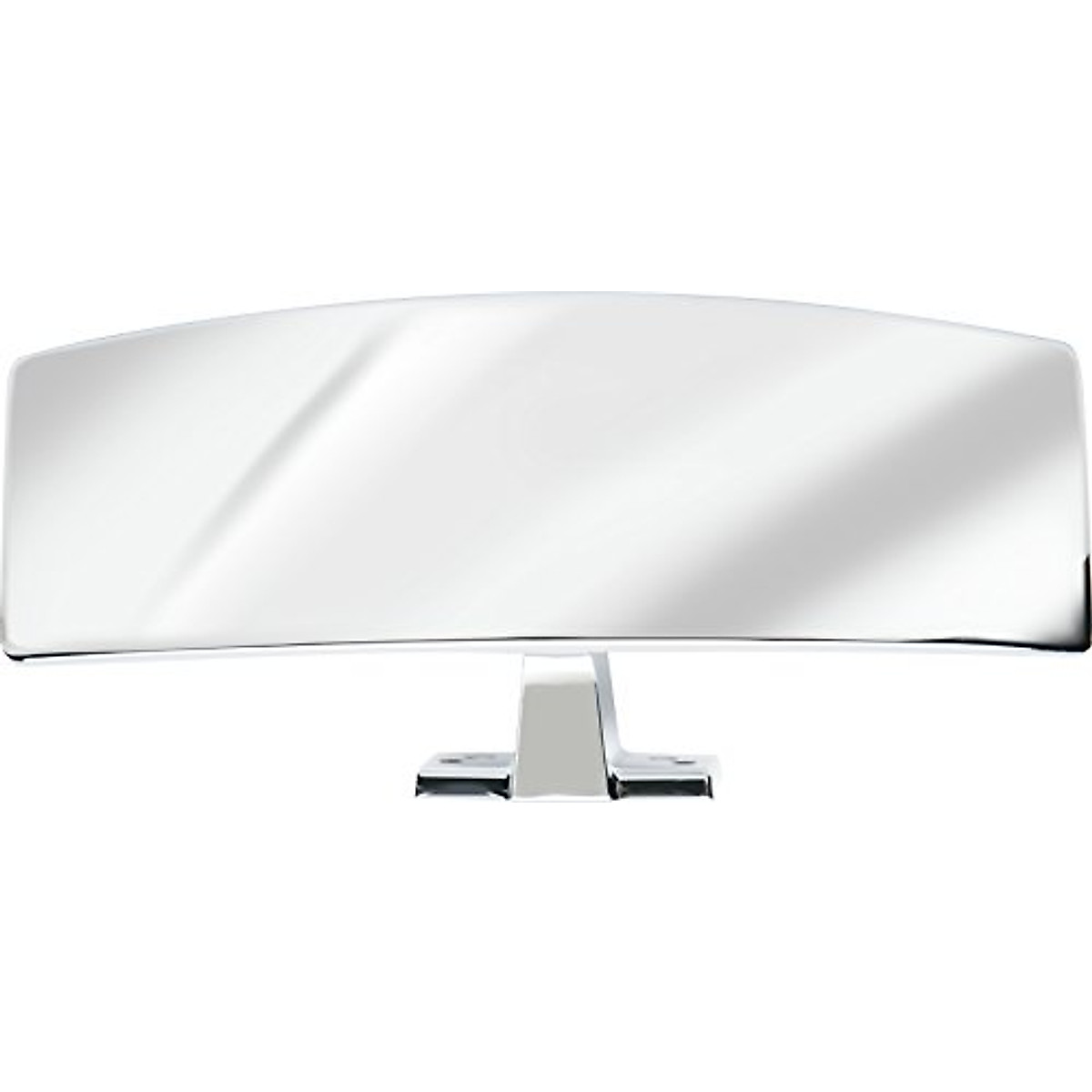 attwood 9083-7 Perma-Plate Shatter-proof 180-Degree Convex Adjustable Marine Boat Mirror, One Size