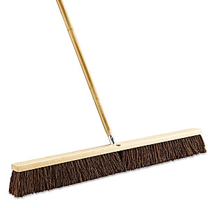 Boardwalk BWK20136 36 in. Brush 3.25 in. Natural Palmyra Fiber Bristles Floor Brush Head