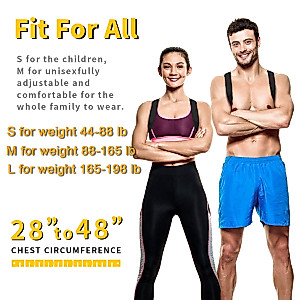 Aaiffey Posture Corrector for Men Women&Children Upper Back Brace Adjustable and Effective Clavicle Support Device for Thoracic Kyphosis and Shoulder Pain Relief