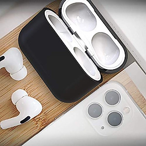 CustomCustom Personalized Protective Cover Compatible with Your Airpod Pro Case - Custom Name Black