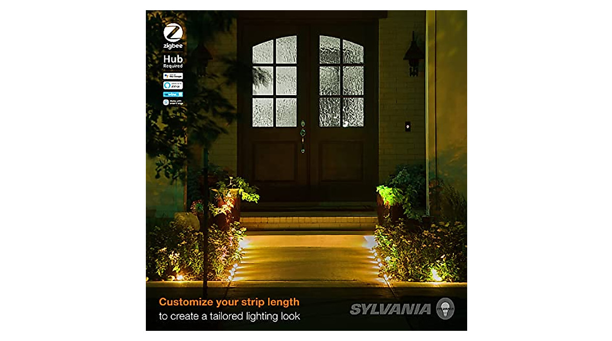 SYLVANIA Smart ZigBee RGBW Outdoor Accent Lights Starter Kit