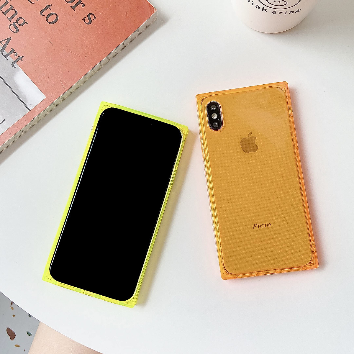 Cocomii Square Case Compatible with iPhone XR - Luxury, Slim, Glossy, Show Off The Original Beauty, Anti-Yellow, Easy to Hold, Anti-Scratch, Shockproof (Crystal Clear)