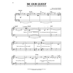 The 40 Most-Streamed Disney Songs: Easy Piano Songbook