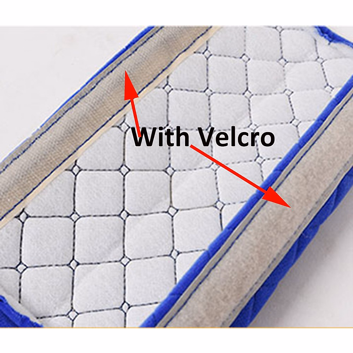 MLOVESIE 2 Packs Car Seat Belt Pads Plush Soft Seatbelt Cover Cushion Shoulder Strap Protector Romantic Purple