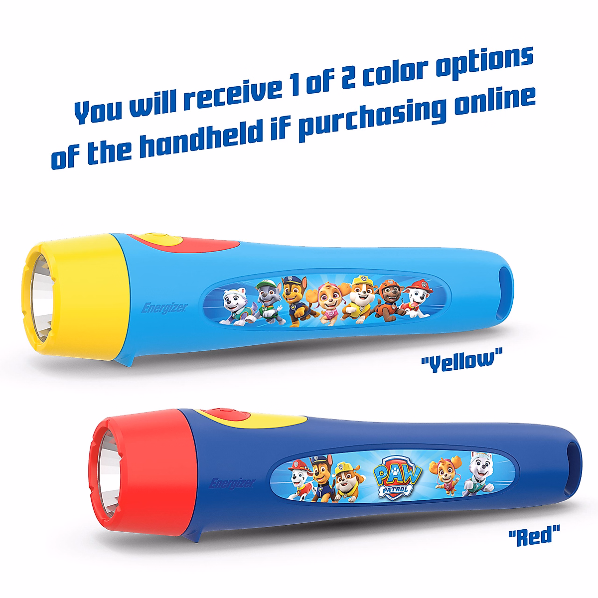 Energizer PAW Patrol Flashlight by Energizer, Paw Patrol Toy for Boys and Girls, Lightweight, Great LED Flashlight for Kids (Batteries Included)