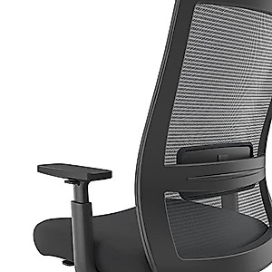 STAPLES Union & Scale 24328573 Marrett Mesh and Fabric Task Chair Black (53249)