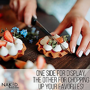 Personalized Wedding Anniversary Cutting Board, Handmade in The USA by Naked Wood Works Sizes from small to Very large! Makes for a Great Christmas Gift - Wedding Gift - Anniversary Gift