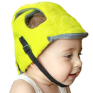 INFANTORY | Baby Helmet for Protection and Safety - Adjustable, Shockproof Foam (Green)