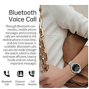 Smart Watch for Women Bluetooth Call Ladies Smartwatch 1.32" Diamond 100+ Watch Dials Sleep Tracker for Android iOS Phones