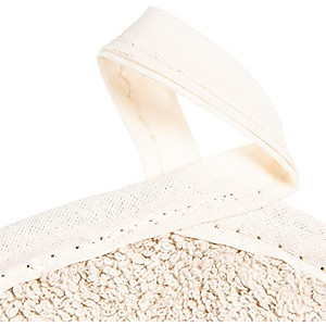 San Jamar Cotton Terry Cloth Round Potholders, 8 Inches, Tan, (Pack of 12), Medium