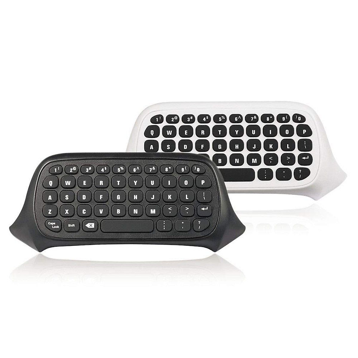 OSTENT 2.4G Wireless Chat Gamepad Keyboard with Headset Audio for Microsoft Xbox One/S/X Controller Color Black