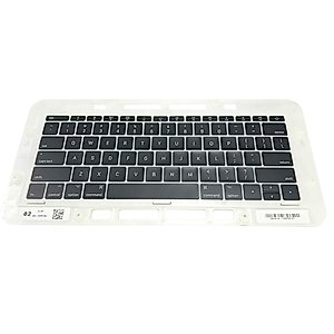 Willhom Keyboard Keys Keycap US Layout Set Replacement for MacBook Pro Retina Late 2016-Mid 2017 13" A1708 A1706 15" A1707 and MacBook 12" 2017 A1534