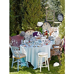 Talking Tables Truly Alice 13" Alice in Wonderland Mad Hatter Party Paper Napkins for a Tea Party or Birthday (20 Pack)