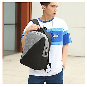 Rcuyyl Teens Bookbag Schoolbag 3pcs Set Backpack Cute Rucksack for School Bag Cute Aesthetic Backpack Travel Rucksack School Bag (Blue)