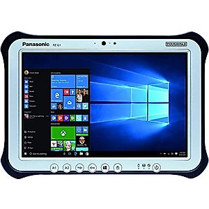 Panasonic TougHPad G1, FZ-G1 MK3, Core i5-5300U @2.30GHz, 10.1-inch WUXGA Multi Touch + Digitizer, 8GB, 256GB SSD, WiFi, Bluetooth, 4G LTE, Dual Pass, 2 Cameras, Windows 10 Pro (Renewed)