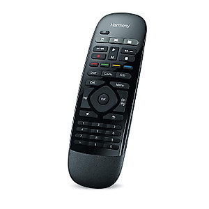 Logitech Harmony Smart Control with Smartphone App and Simple All in One Remote - Black