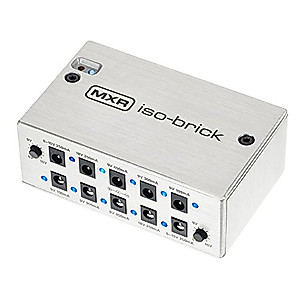 MXR M238 Iso-Brick Power Supply with 3 x Patch Cables