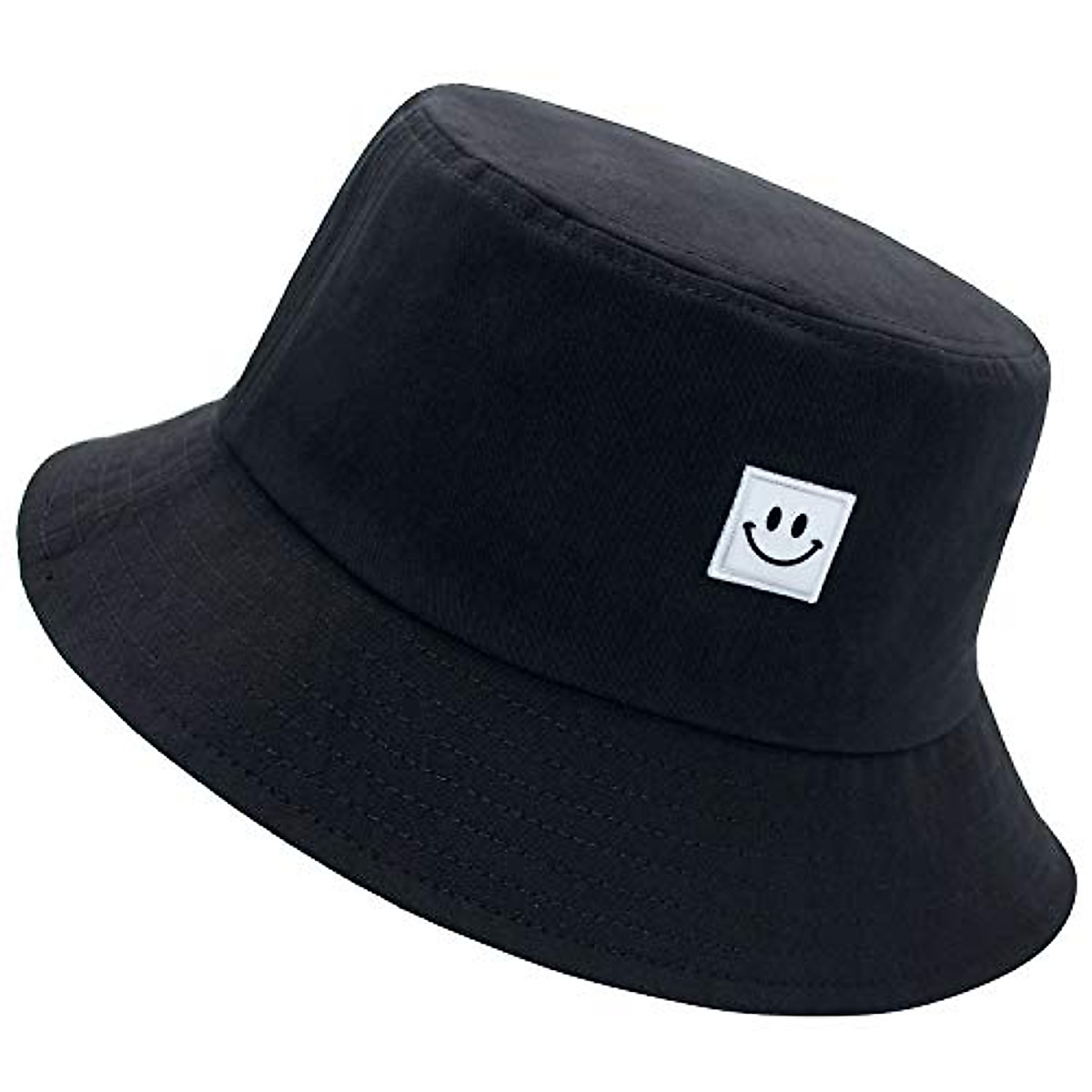 Bucket Hat,Unisex 100% Cotton Summer Travel Beach Sun Cap