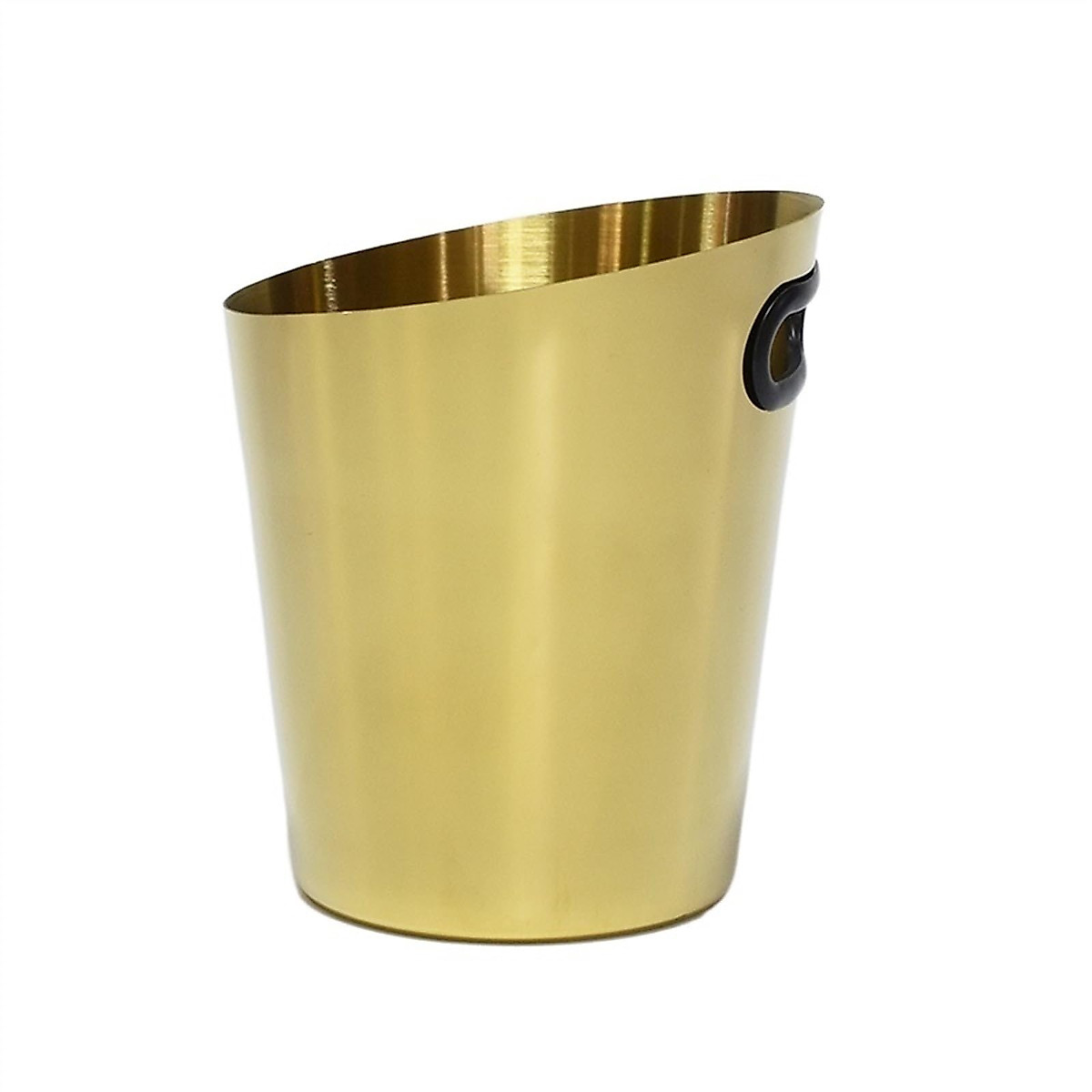 Ice bucket Stainless Steel Ice Bucket Cooler Whiskey Wine Bar Accessories Champagne Bucket Cooler Suitable for Cocktail Party Wine Bottle Restaurant Bar Party wine bucket (Color : Gold)