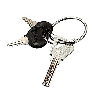 KTOJOY 1.5Inch (20 Pack) Loose Leaf Binder Rings, Nickel Plated Steel Binder Rings, Keychain Key Rings, Metal Book Rings, Silver, for School, Home, or Office