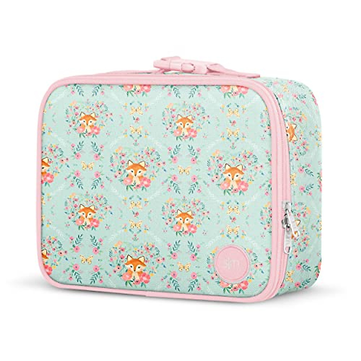 Simple Modern Kids Lunch Box for Toddler | Reusable Insulated Bag for Girls, Boys Meal Containers for School | Hadley Collection | Fox and the Flower