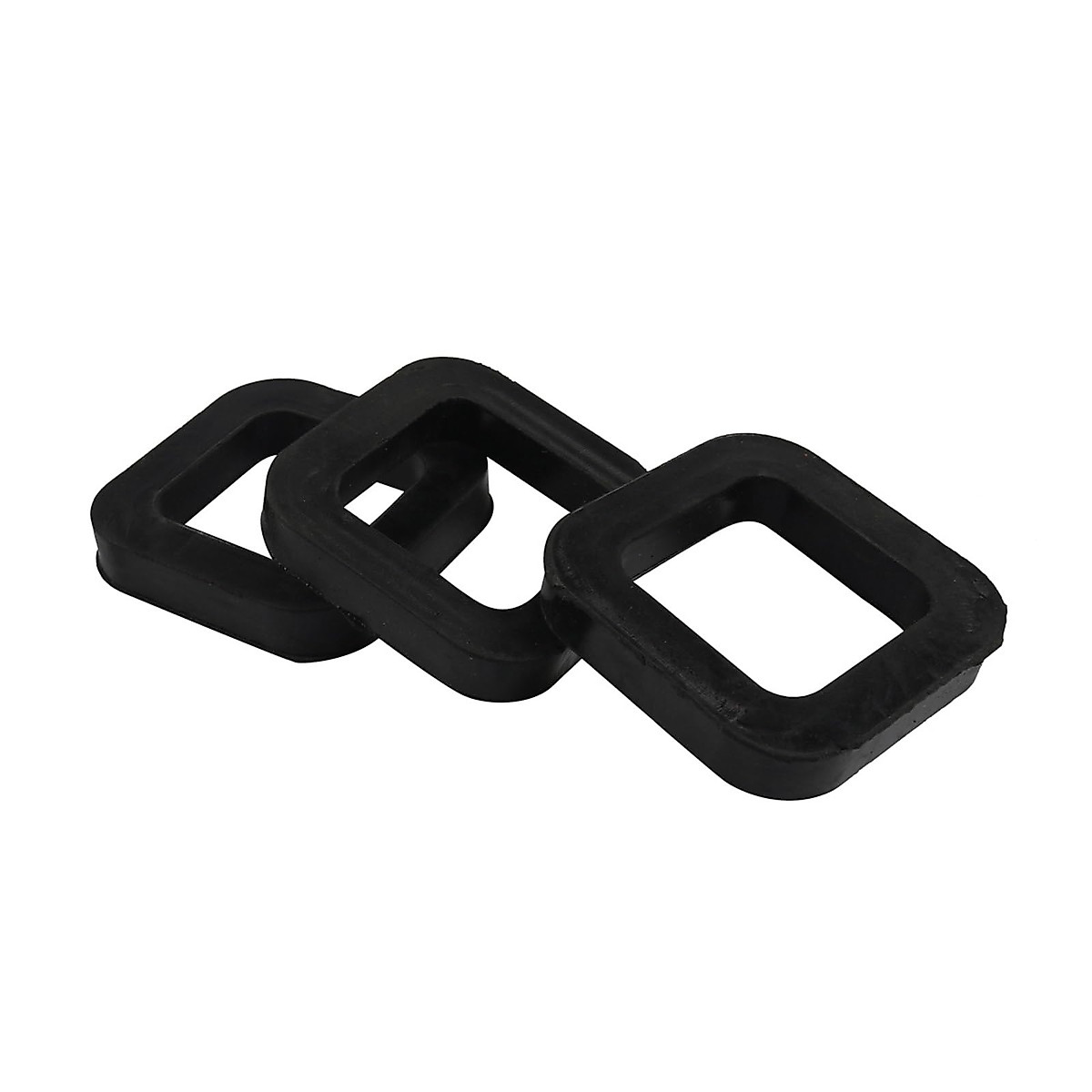 3Pcs/6Pcs Pads Hitch Receiver Pad for 2In Mounts Provide Cushion Reduce Rattle and Eliminate Noise Rubber Cushion Receiver and Mount Noise Reduction