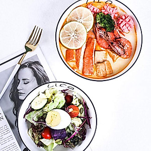 Hemoton 1 Pc 6 Cat Ceramic Bowl Cutlery Container for Rice Containers for Fruit Dessert Bowls Salad Ceramic Salad Serving Dinnerware Vegetable Tool Tray Salad Bowl Ceramics Toddler Snack