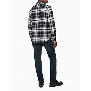 Calvin Klein Men Straight Fit Jean, Boston Blue Black, 31W x 30L