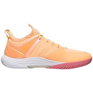 adidas Adizero Ubersonic 4 Acid Orange/Silver Metallic/Hazy Rose 5.5 B (M)