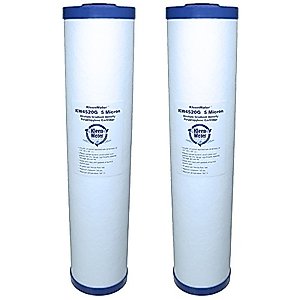 Dirt, Rust and Sediment Meltblown Water Filter, KleenWater KW4520G 5 Micron Replacement Cartridge, 4.5 x 20 Inch (2)