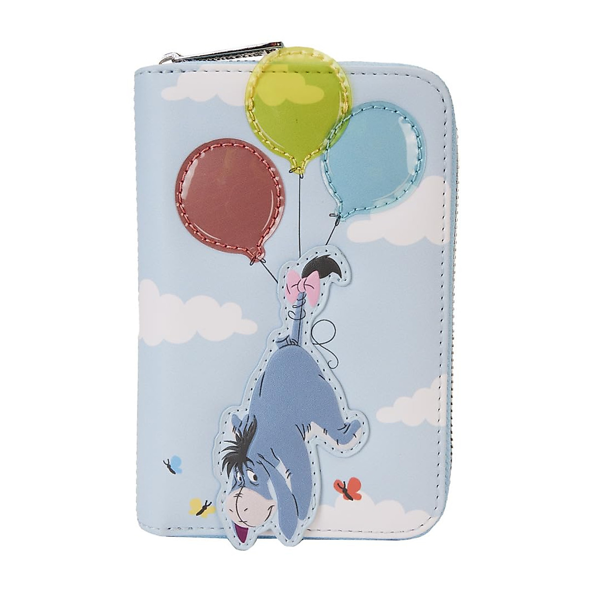 Loungefly Eeyore and Friends Winnie the Pooh Floating Balloons Disney Zip Around Wallet Standard