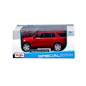 Maisto M31533 May Cheong Group 1:24 Chevy Tahoe-Red-Vehicle for Children from 3 Years-M31533