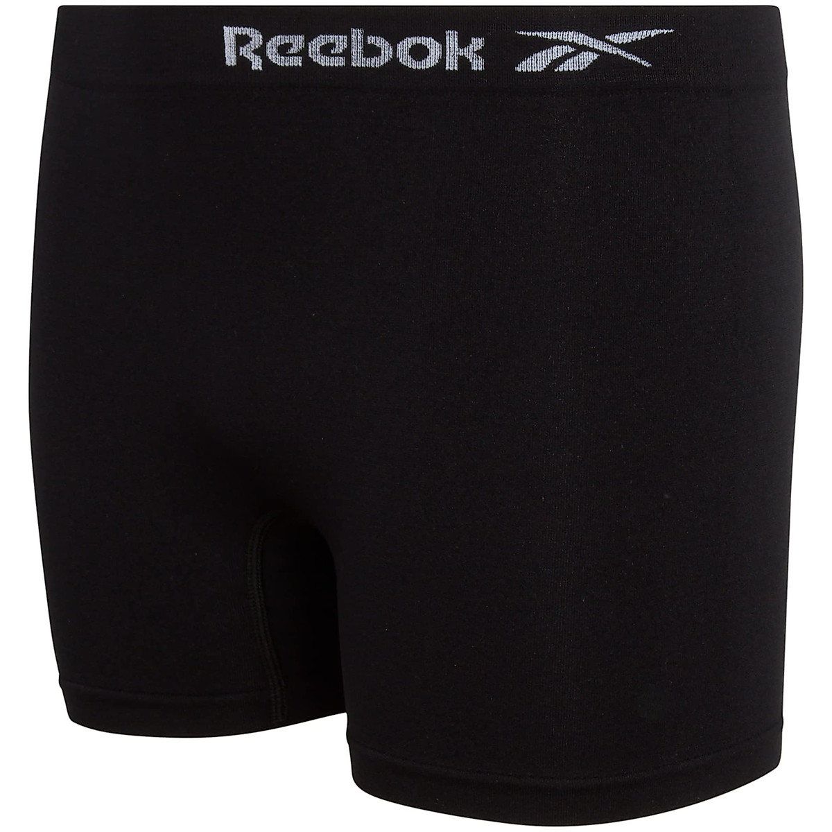 Reebok Girls' Underwear - Seamless Cartwheel Shorties (4 Pack), Size 12-14, BlackGreyCharcoalSpacedye