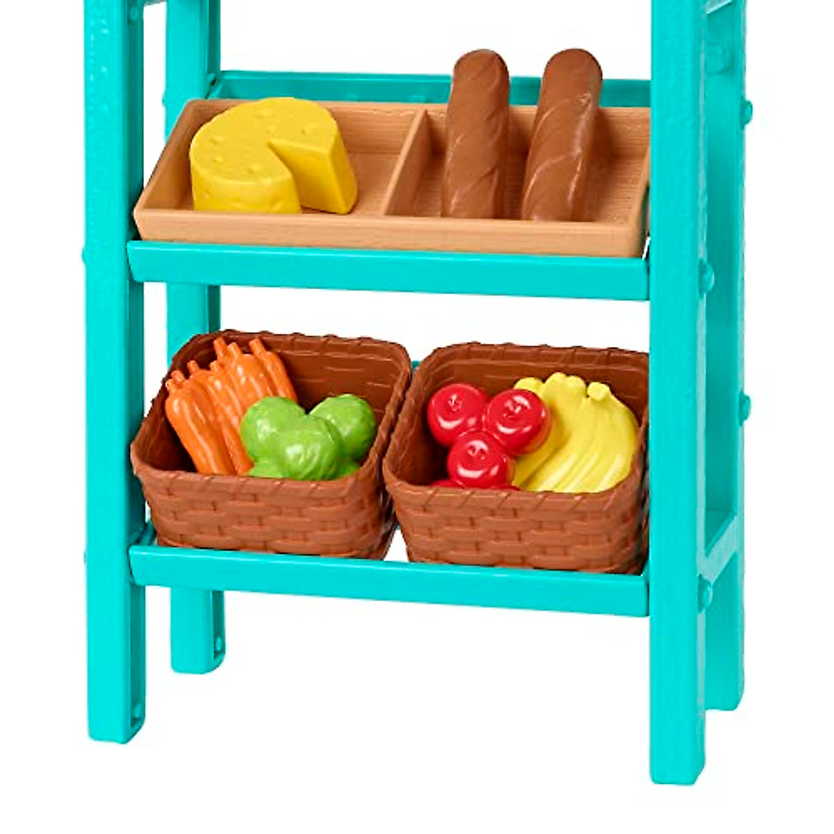 Barbie Careers Doll & Playset, Farmers Market Theme with Blonde Fashion Doll, Furniture & Accessories